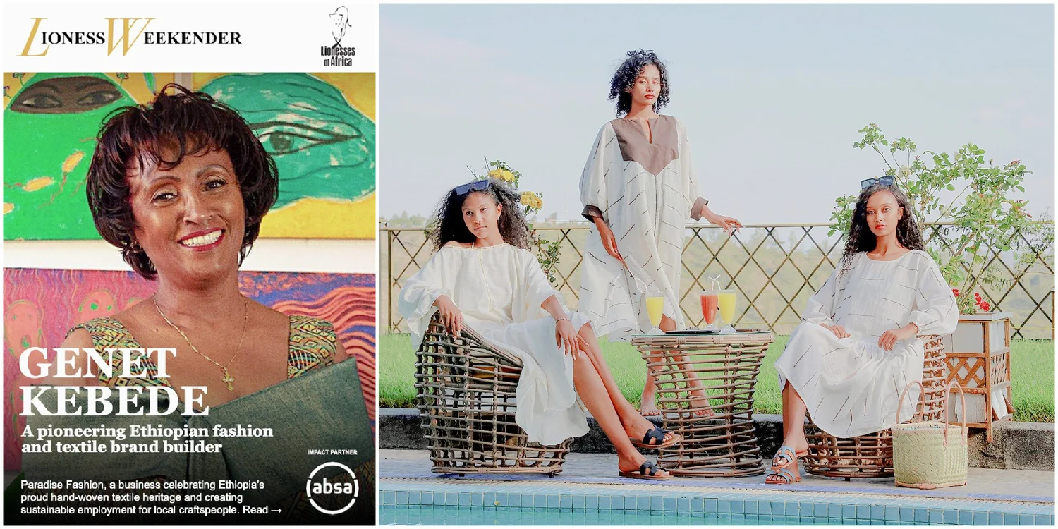 Genet Kebede, a pioneering Ethiopian fashion & textile brand builder ...