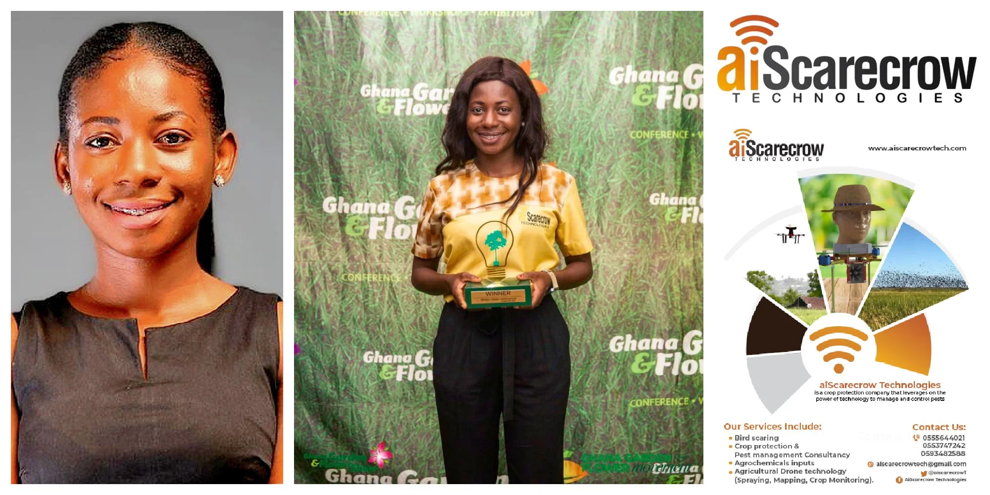 Mary Aboagye, a Ghanaian agritech entrepreneur helping cereal farmers ...