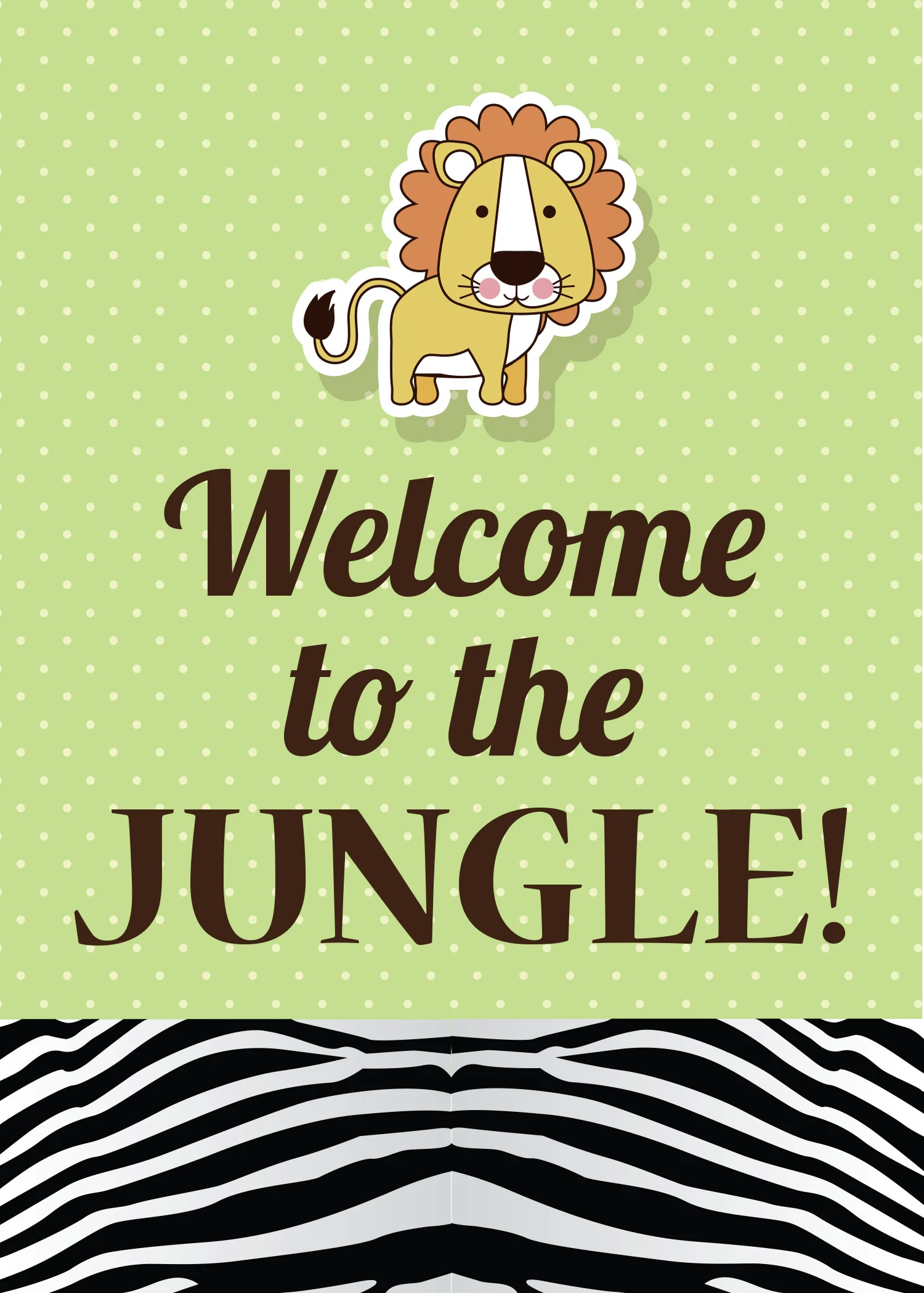 Friday Freebie - safari theme party free printables — Rook Design Co.