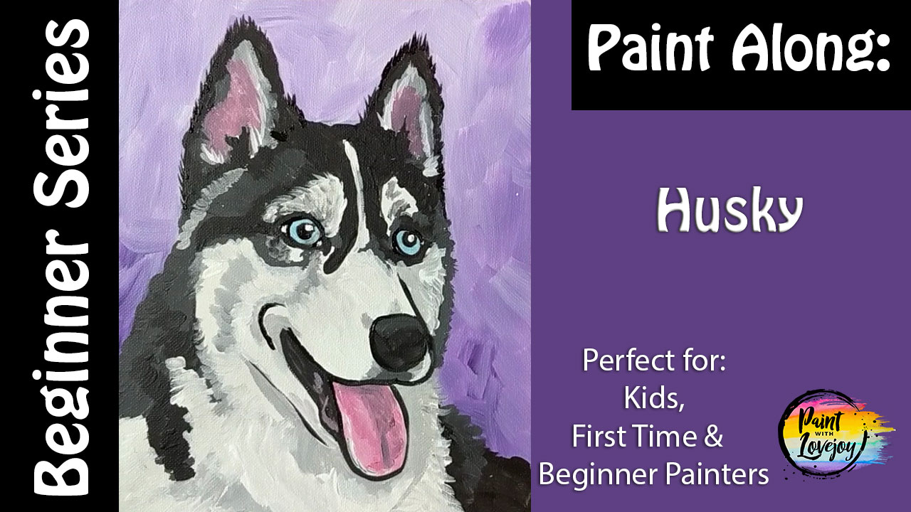 How To Draw A Husky Dog Step By Step