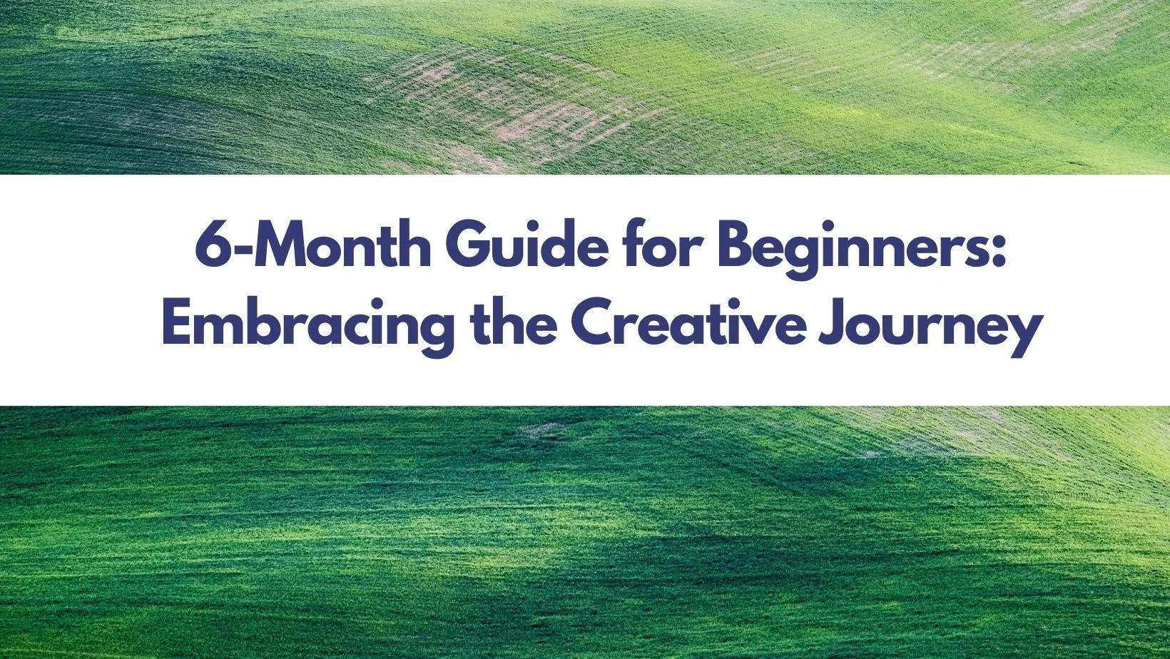 6-Month Guide for Beginners: Embracing the Creative Journey — Lovejoy ...