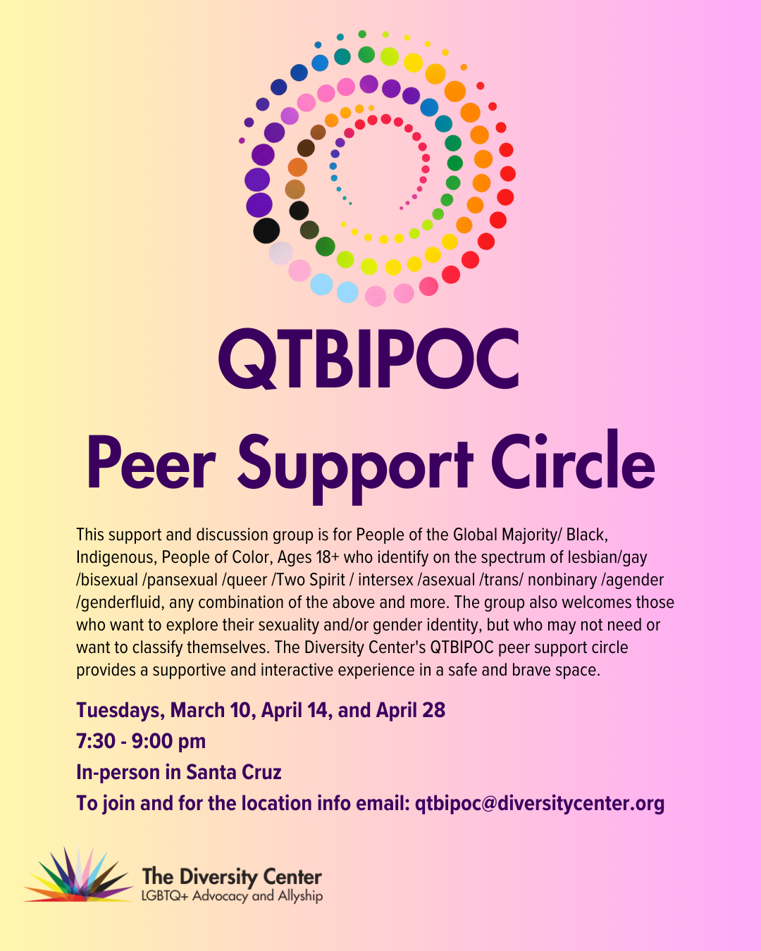 Support Groups — The Diversity Center