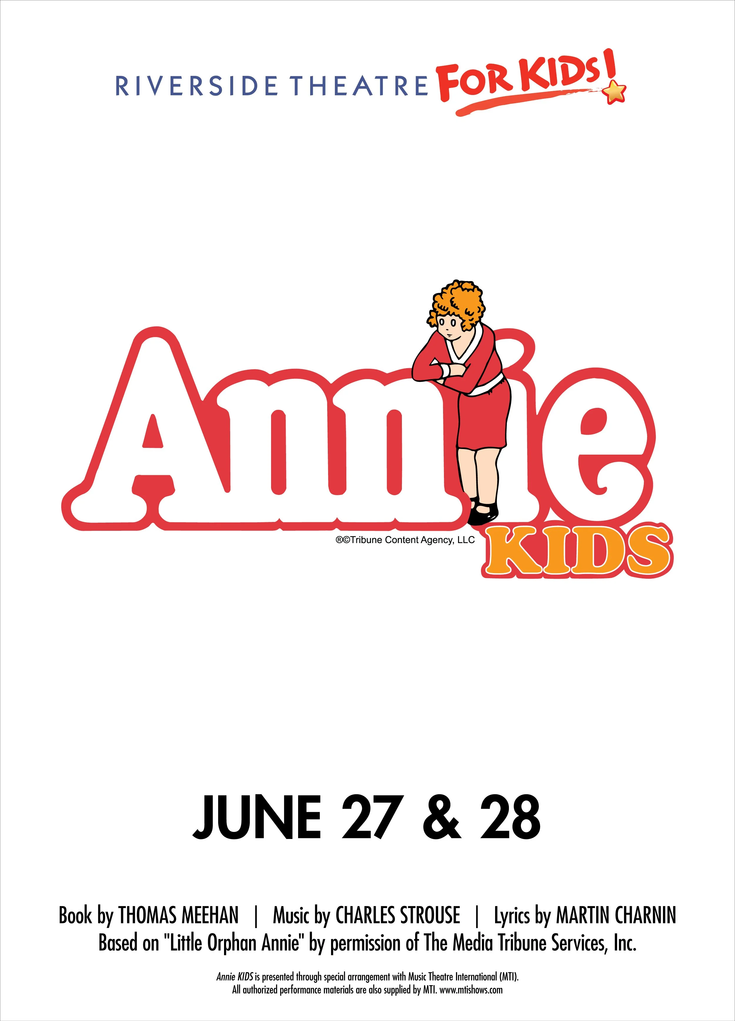 Annie KIDS (week 2) — Riverside Theatre