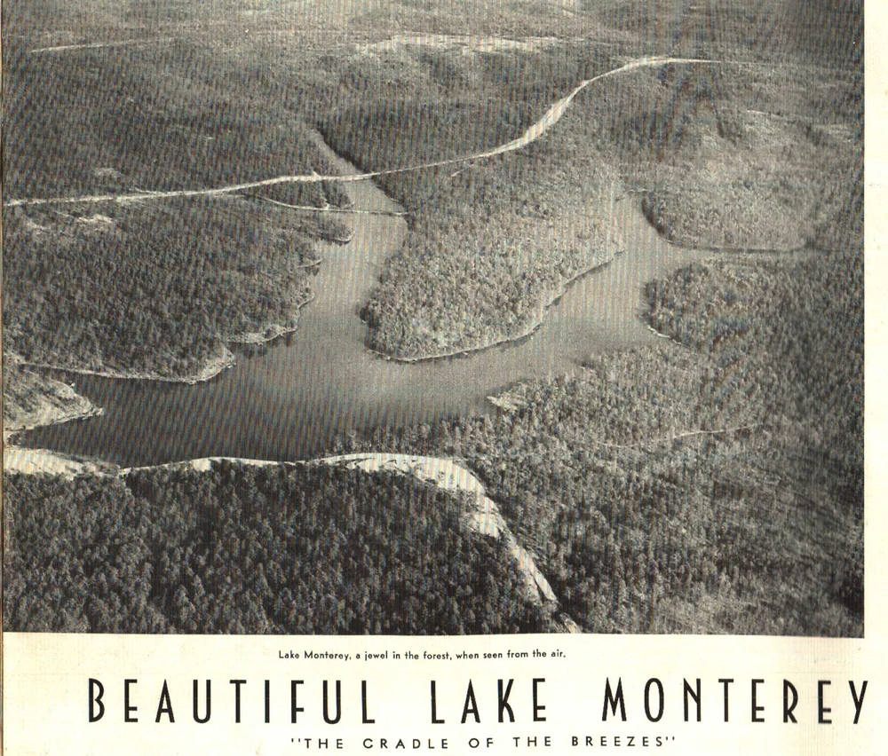 Monterey, Tennessee “Where cool breezes blow in the sultry summer ...