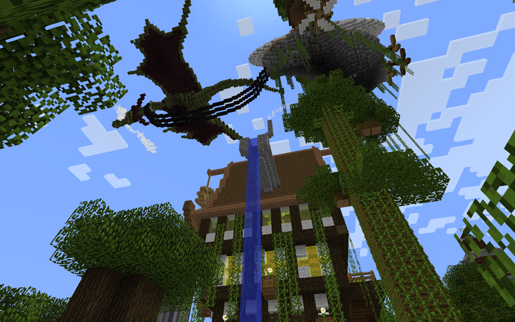 Minecraft: The Beauty of Building Without A Plan — The Gamer's Lounge