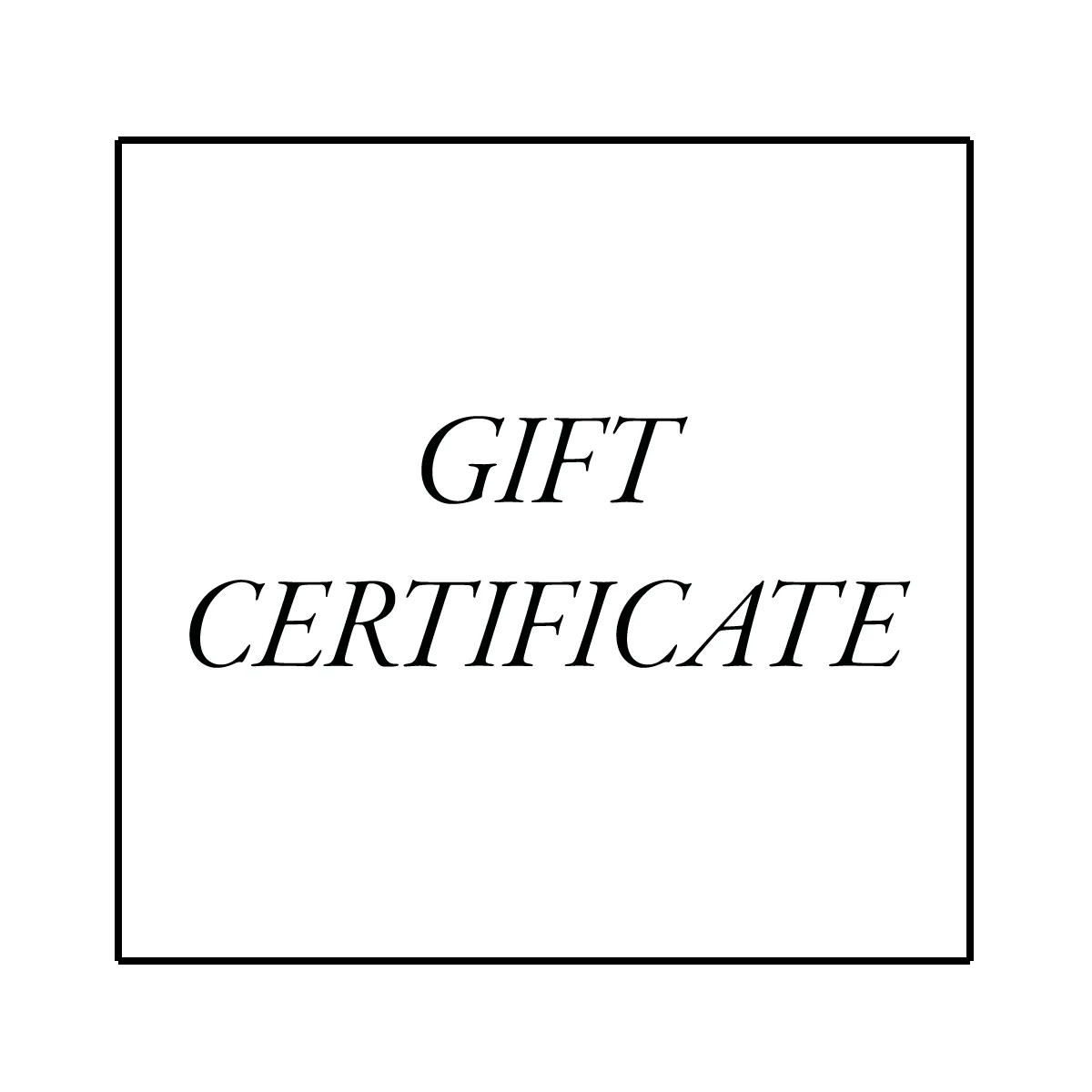Gift Certificates — Pinnell Custom Leather