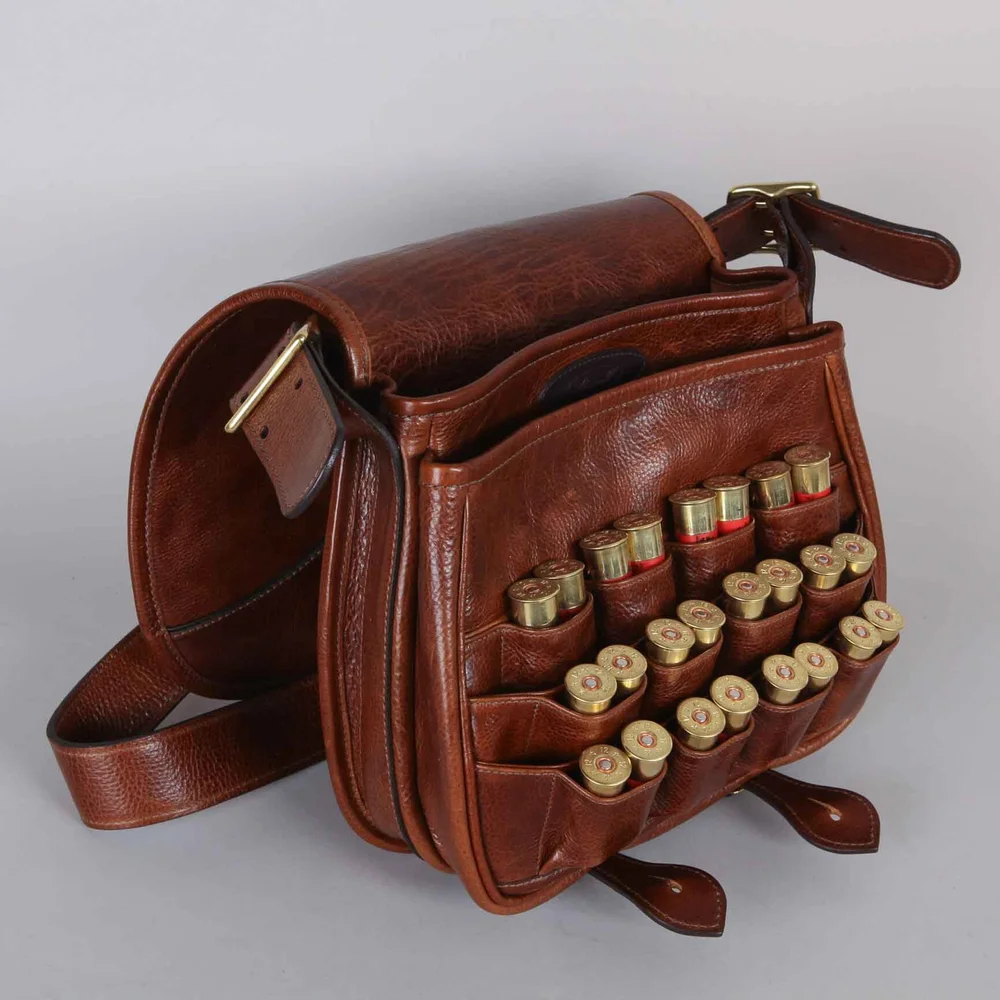 Leather Shotgun Shell Pouch