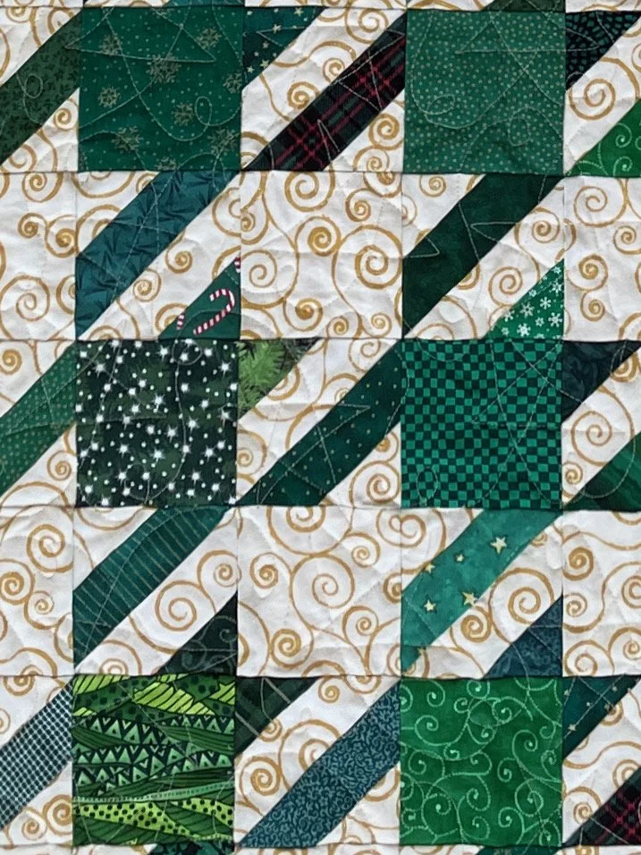 Christmas Card Series — Art Quilts by Tina Curran