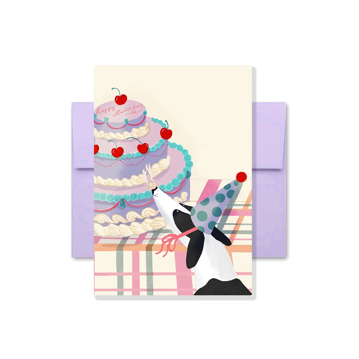 Long Doggo, Unique and special sighthound shaped card illustrated by ...