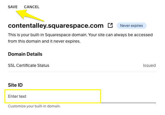 How to Change a Squarespace Built-in Domain (and Why) | Collaborada