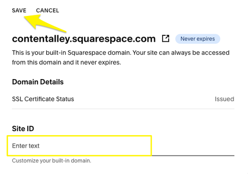 How to Change a Squarespace Built-in Domain (and Why) | Collaborada