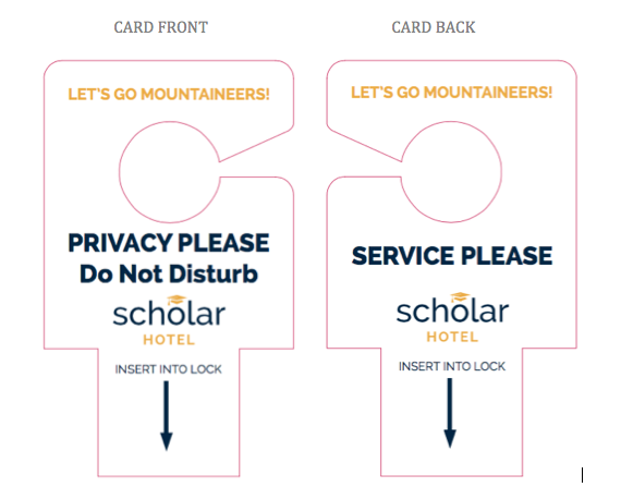 Do Not Disturb Signs | In-Room Signage