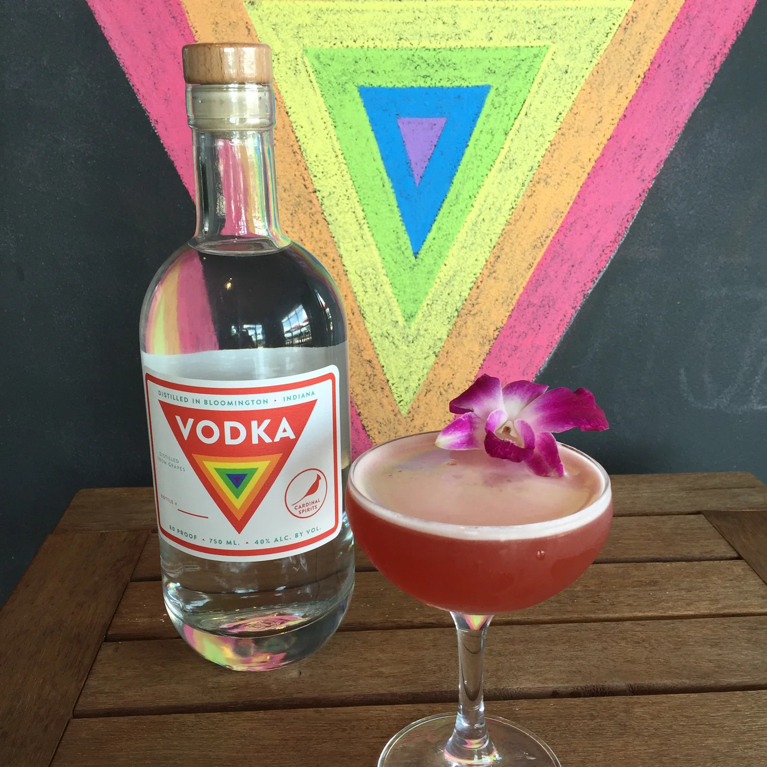 INTRODUCING: Queer Vodka, supporting Bloomington Pride — Cardinal Spirits
