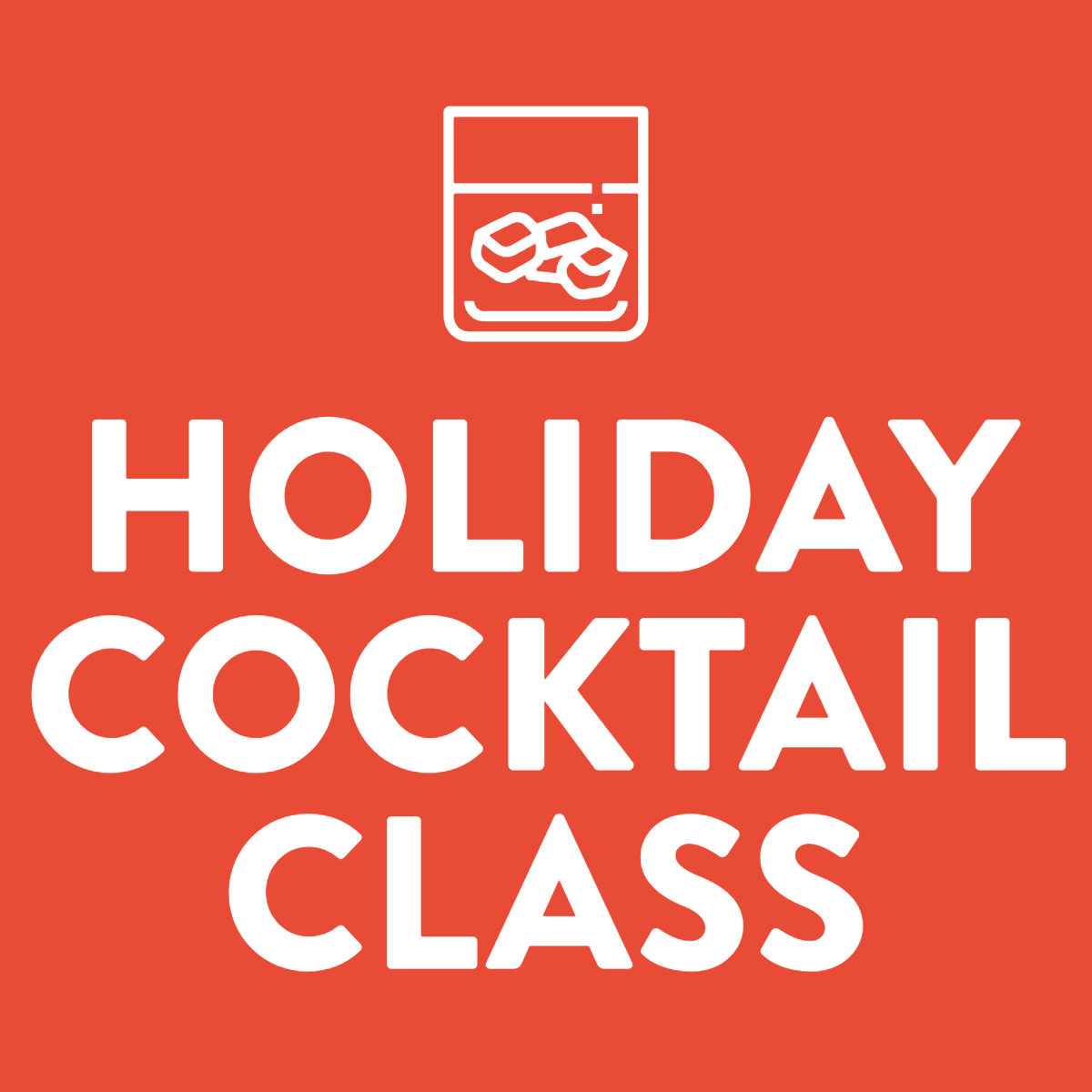 Holiday Cocktail Class — Cardinal Spirits