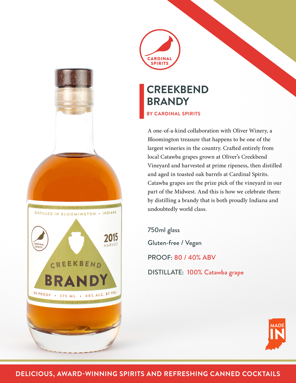 Tech Sheets — Cardinal Spirits