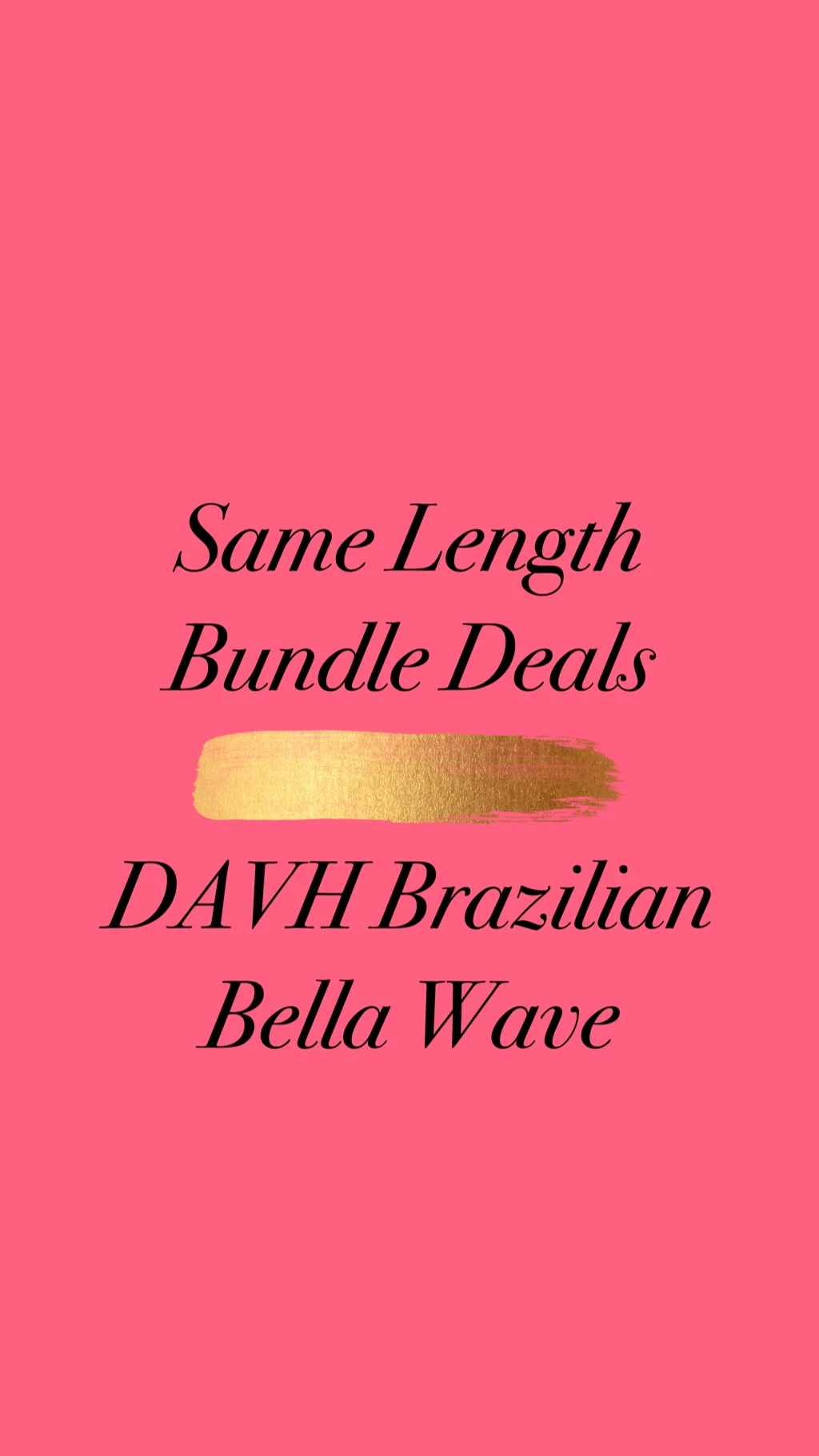 DAVH Brazilian Bella Wave Bundle Deals — Diamond Affair Virgin Hair