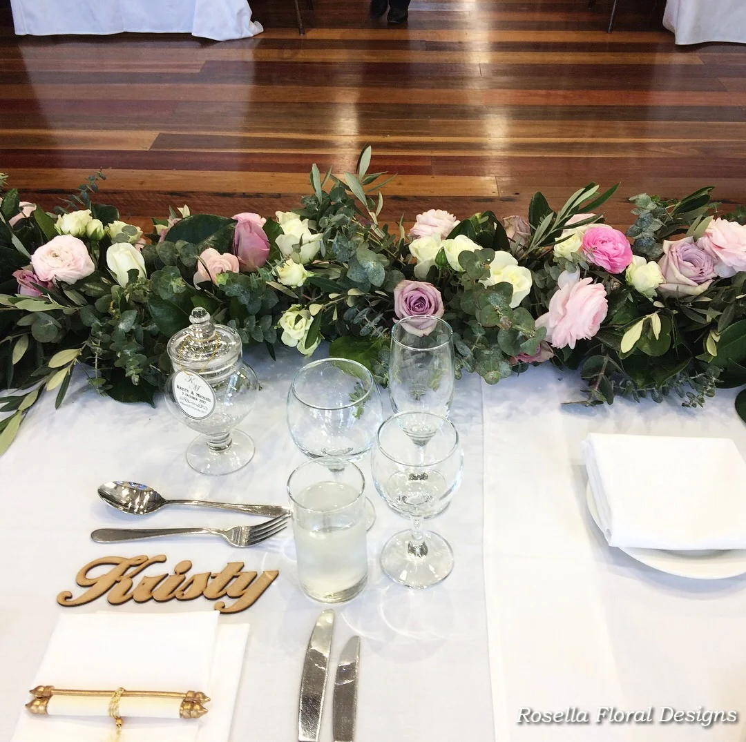 Bridal Table Flowers — ROSELLA FLORAL DESIGNS - Sydney Wedding & Events ...