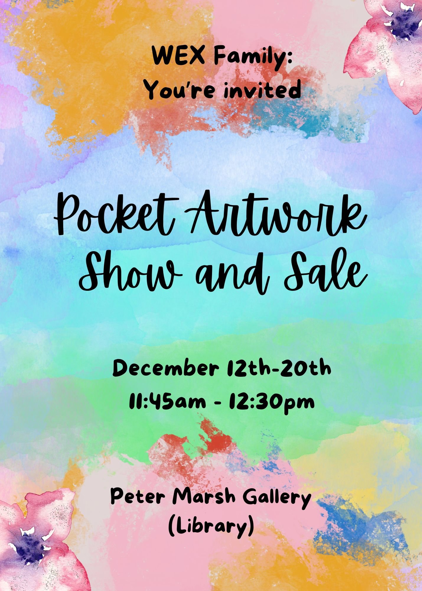 Student Artwork Markets in December — Wexford Collegiate School for the ...