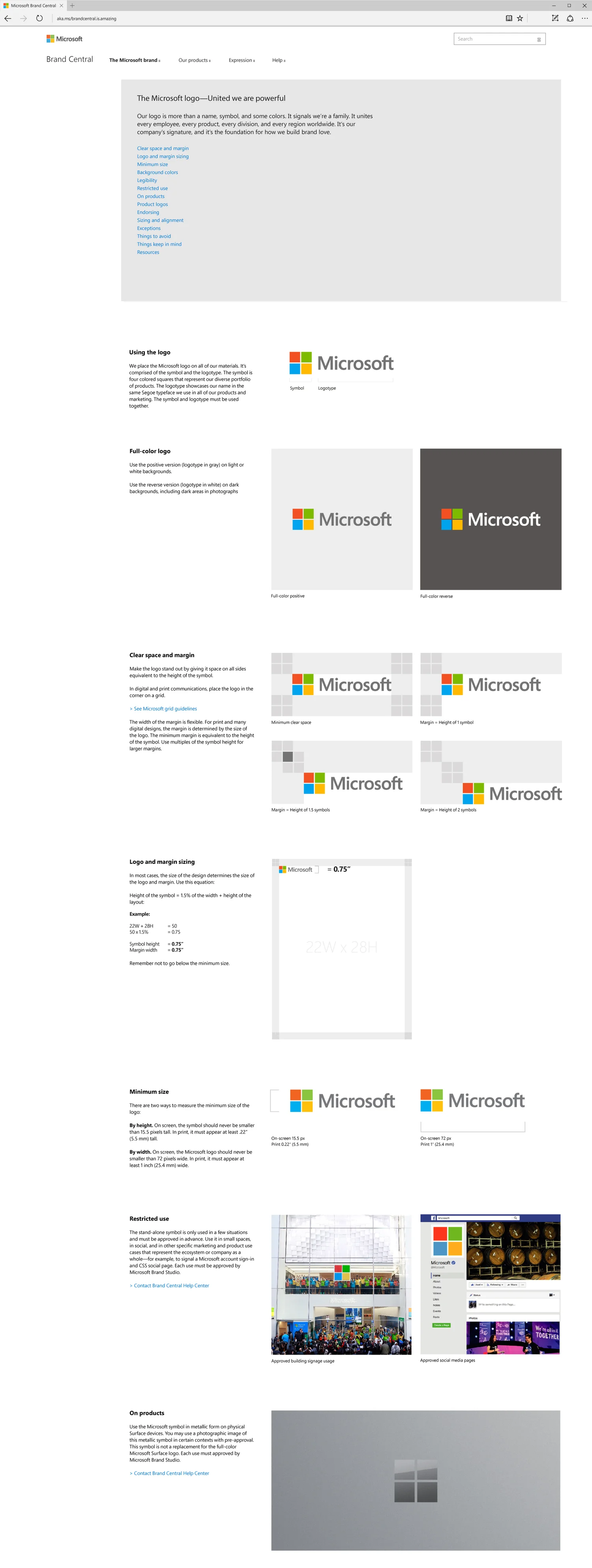 Microsoft Brand Central — Mountainmind