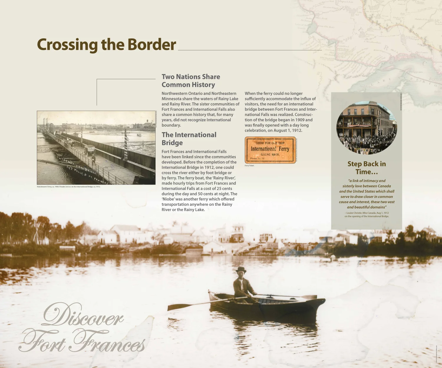 Fort Frances Heritage Tourism | Anikó Szabó Design • Graphic + Exhibit ...