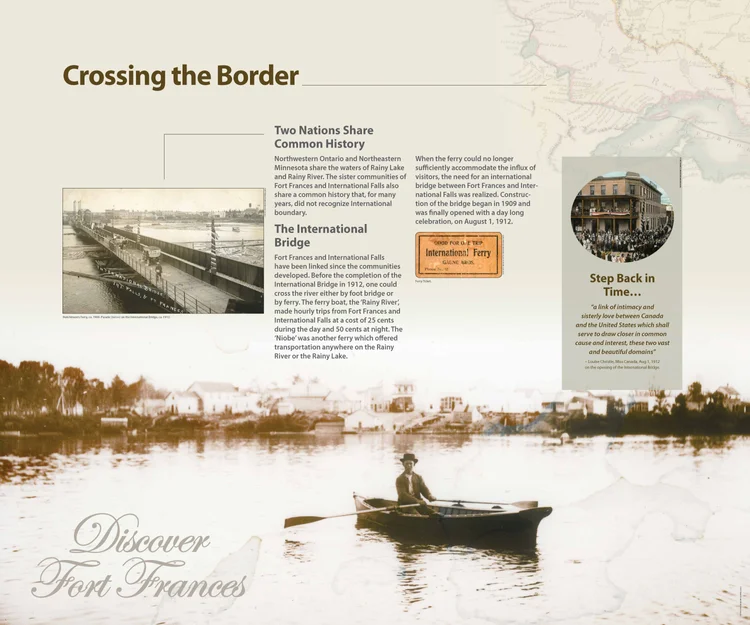 Fort Frances Heritage Tourism | Anikó Szabó Design • Graphic + Exhibit ...