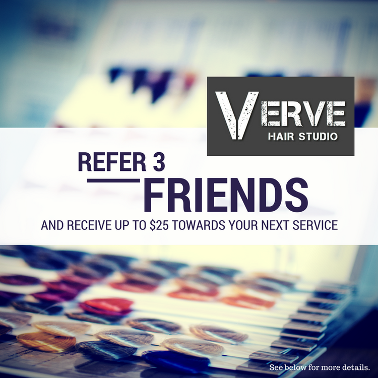 Referral Program — Verve Hair Studio