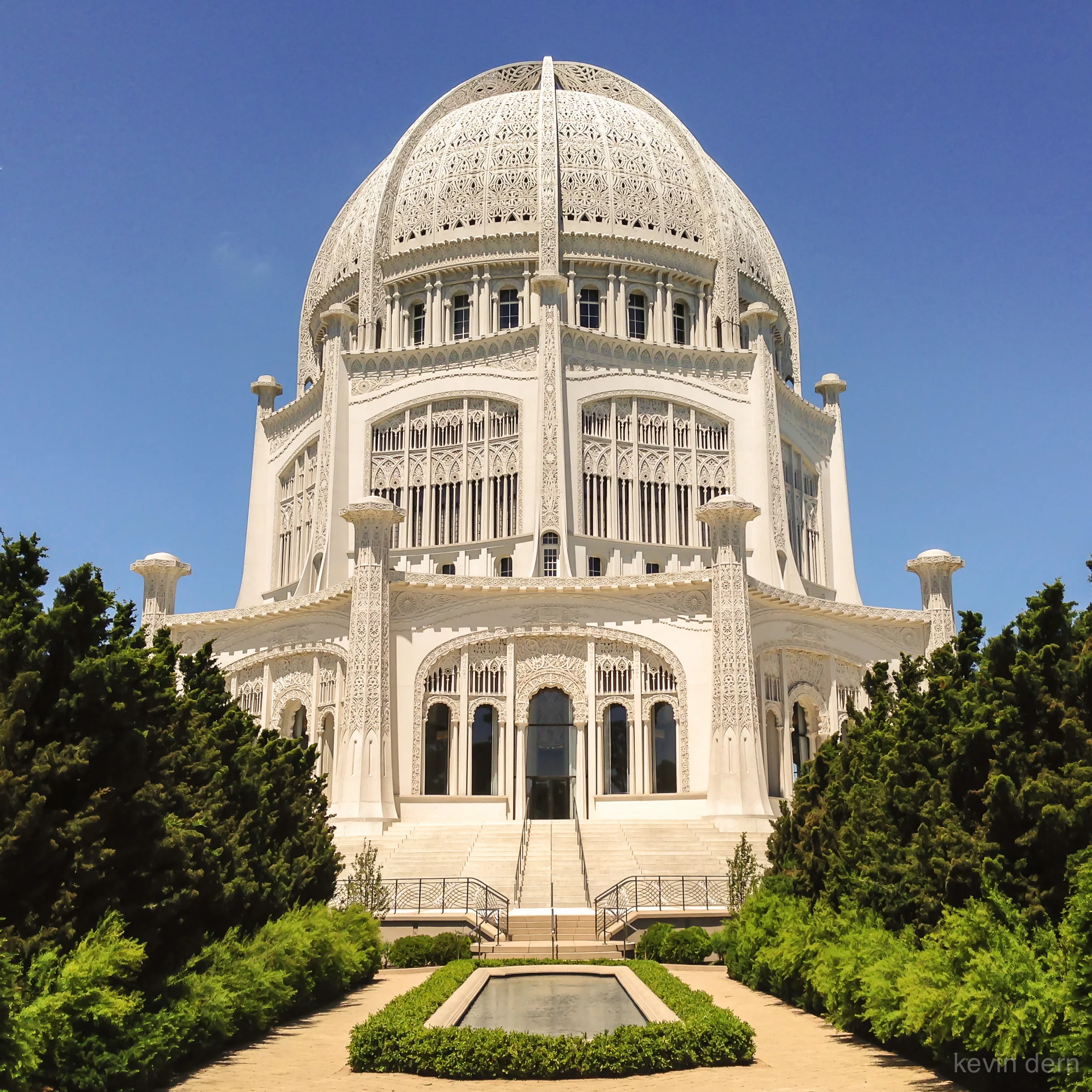Baha'i Temple on Chicago's North Shore — Kevin Dern Travel