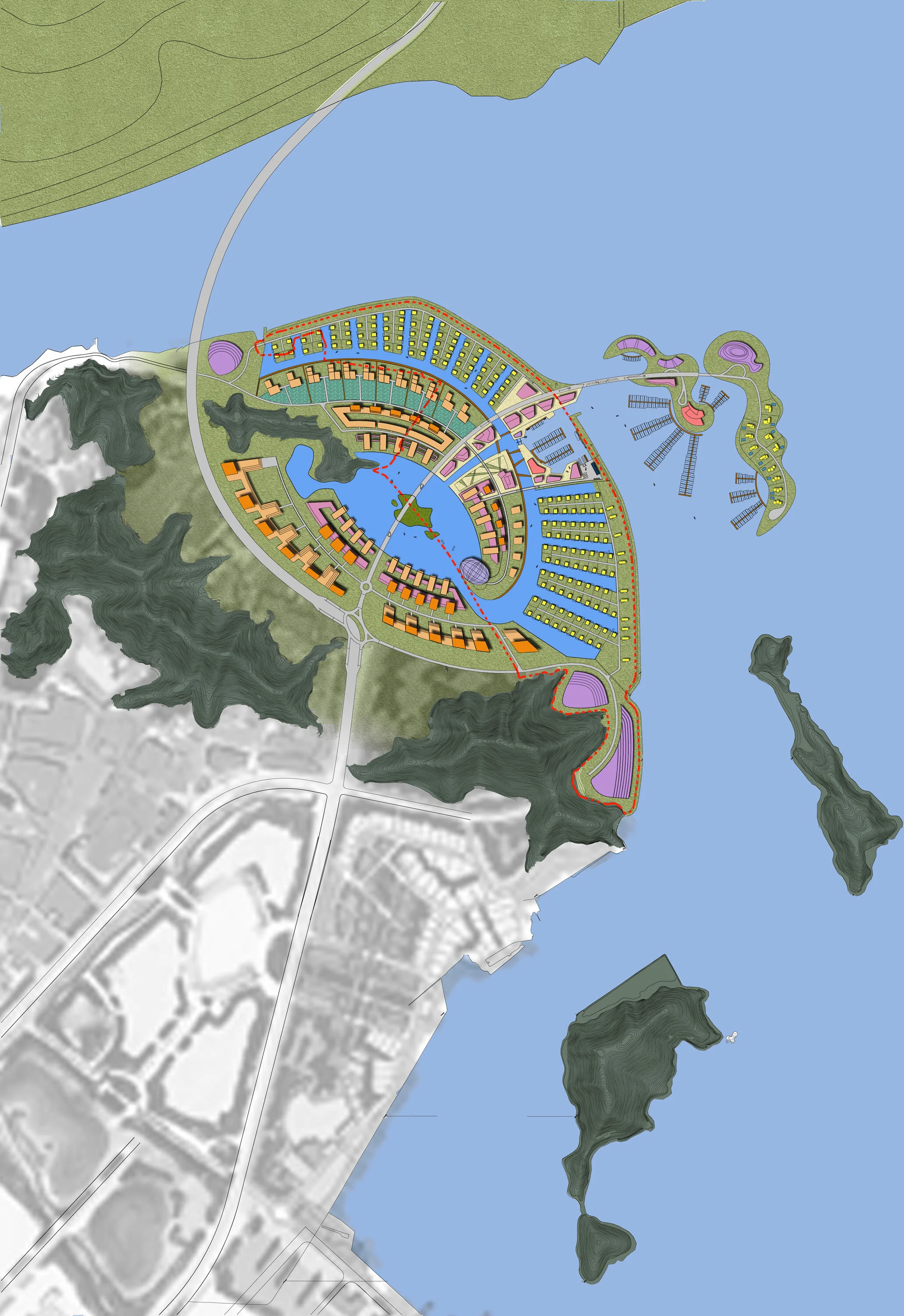 NDA Group | Ningbo Meishan Bay Marine City Gallery