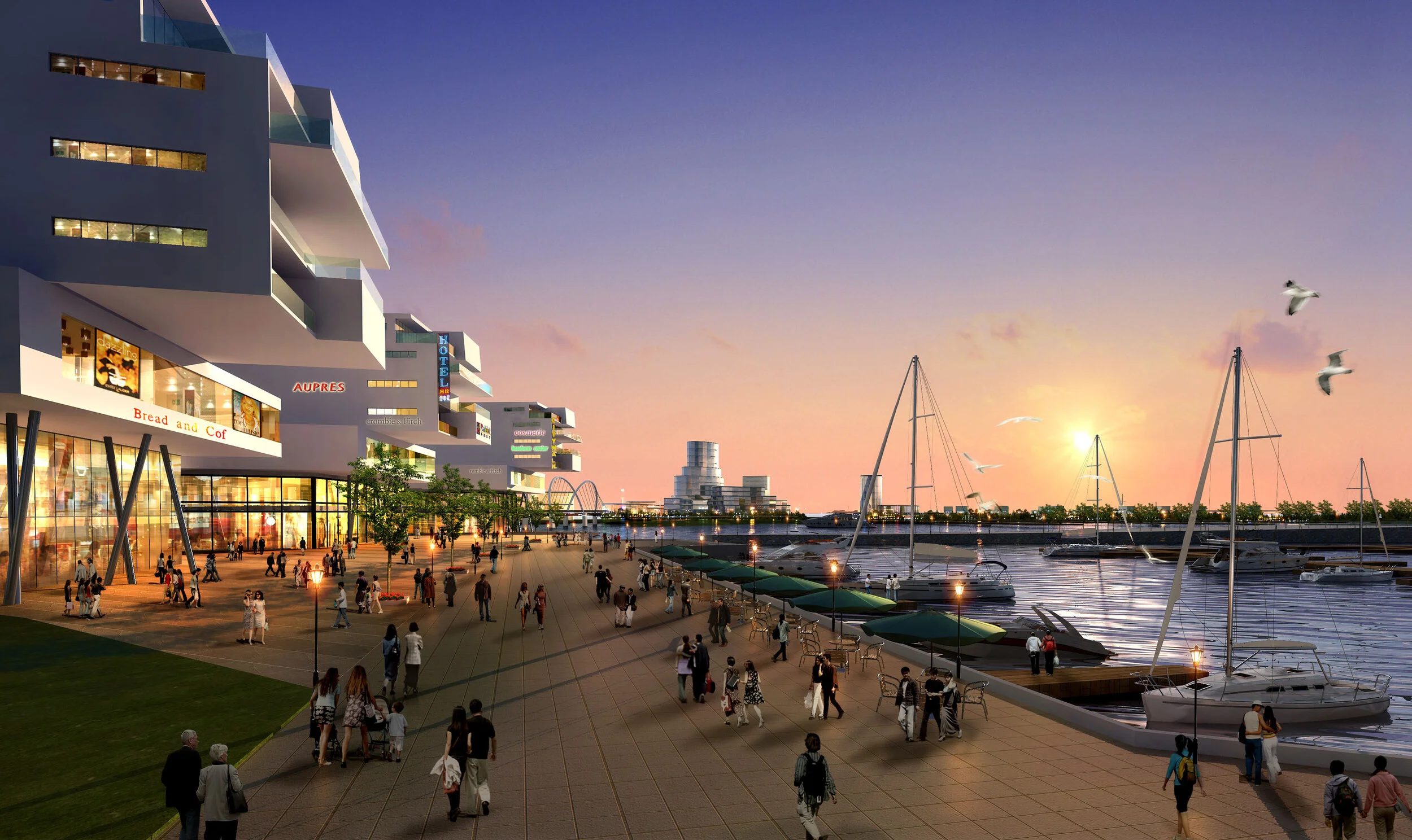 NDA Group | Ningbo Meishan Bay Marine City Gallery