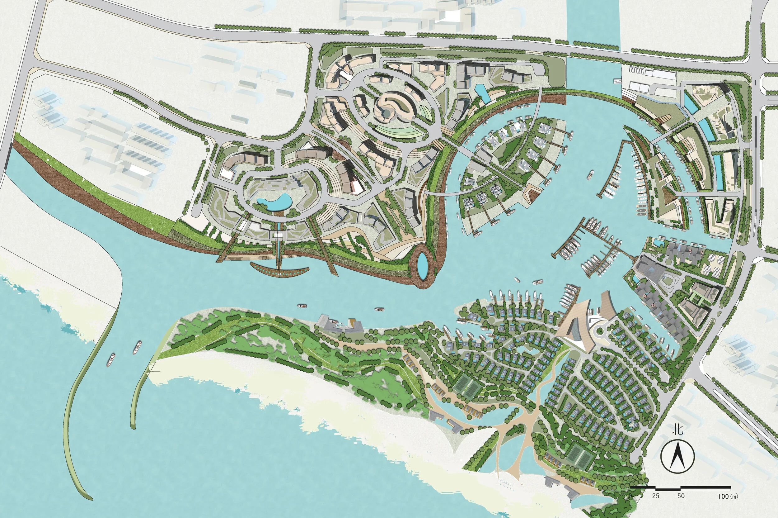 NDA Group | Sanya Yazhou Bay Resort Planning Gallery