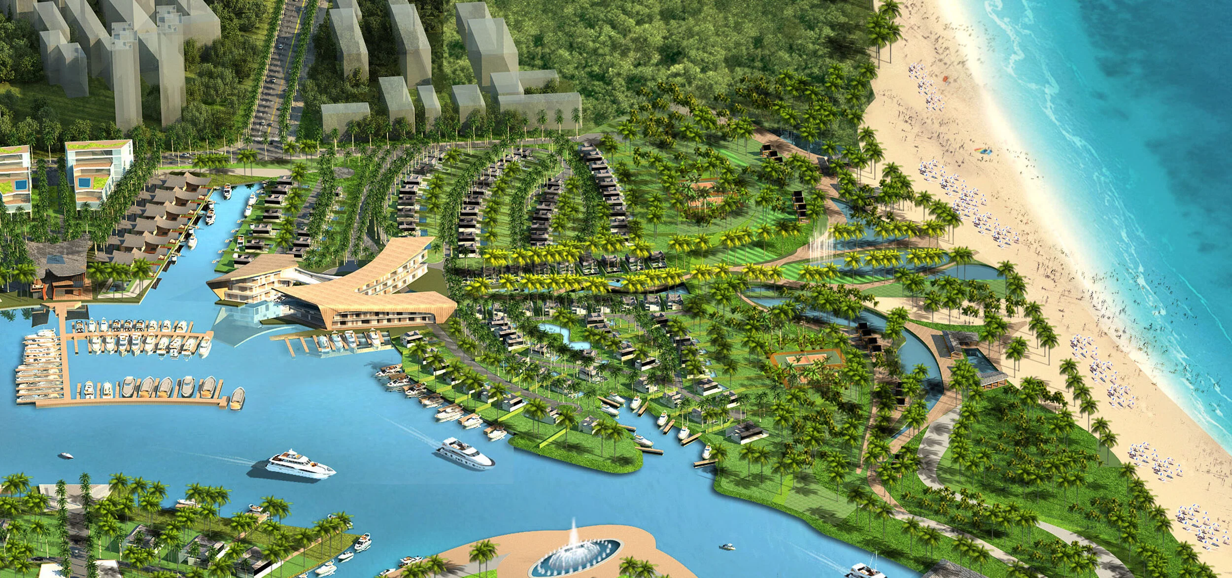 NDA Group | Sanya Yazhou Bay Resort Planning Gallery