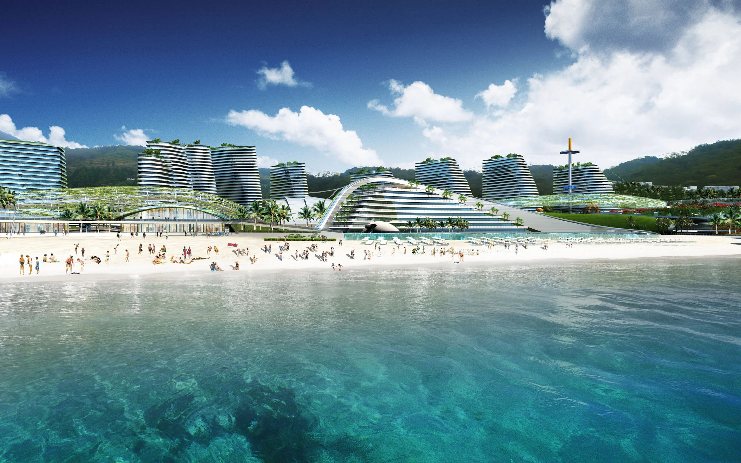 NDA Group | Shenzhen Xiaomeisha Resort Masterplanning - EN