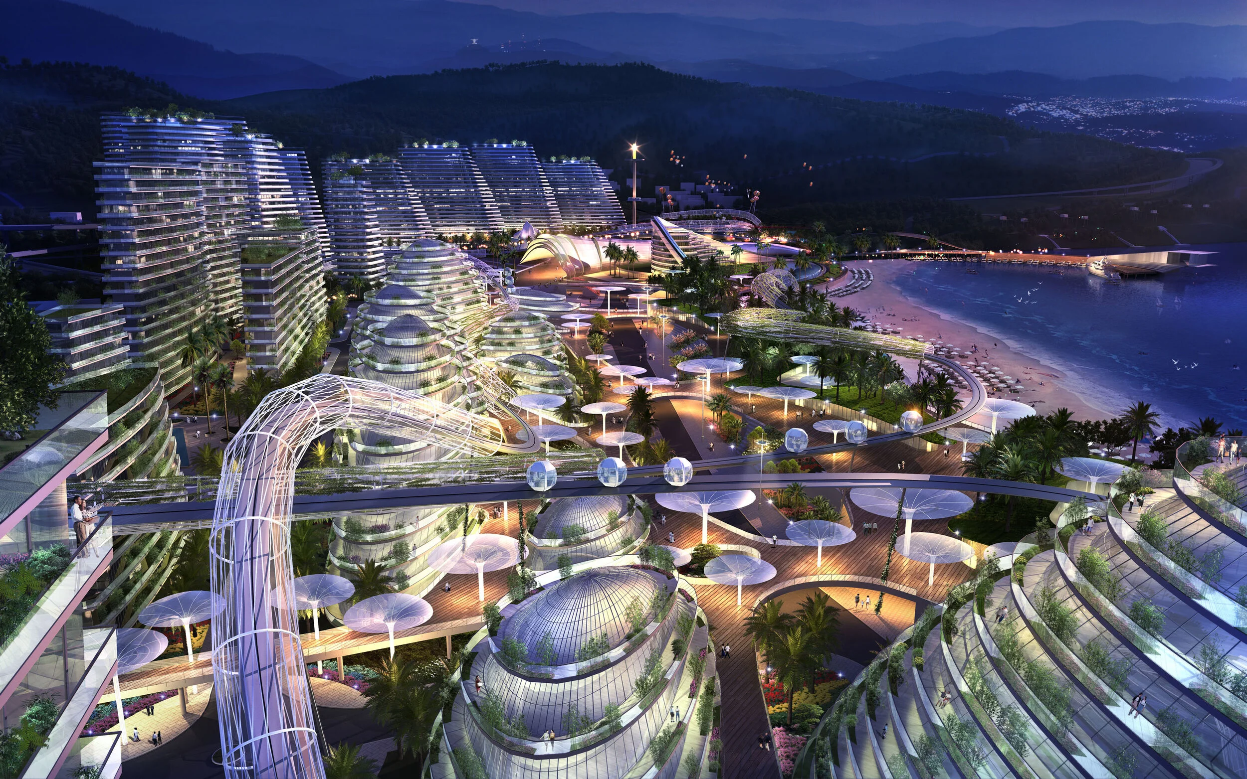 NDA Group | Shenzhen Xiaomeisha Resort Masterplanning - EN
