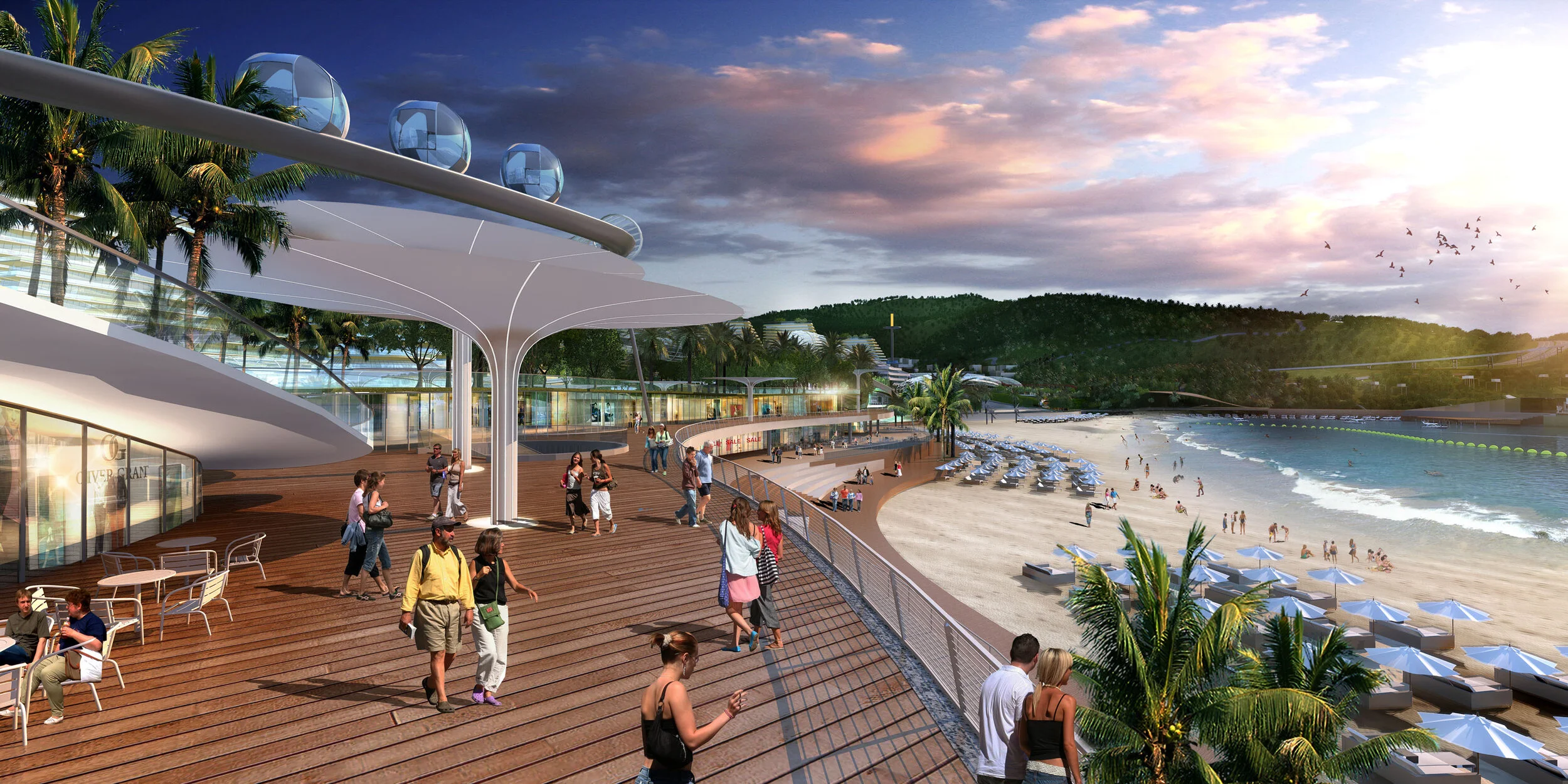 NDA Group | Shenzhen Xiaomeisha Resort Masterplanning - EN