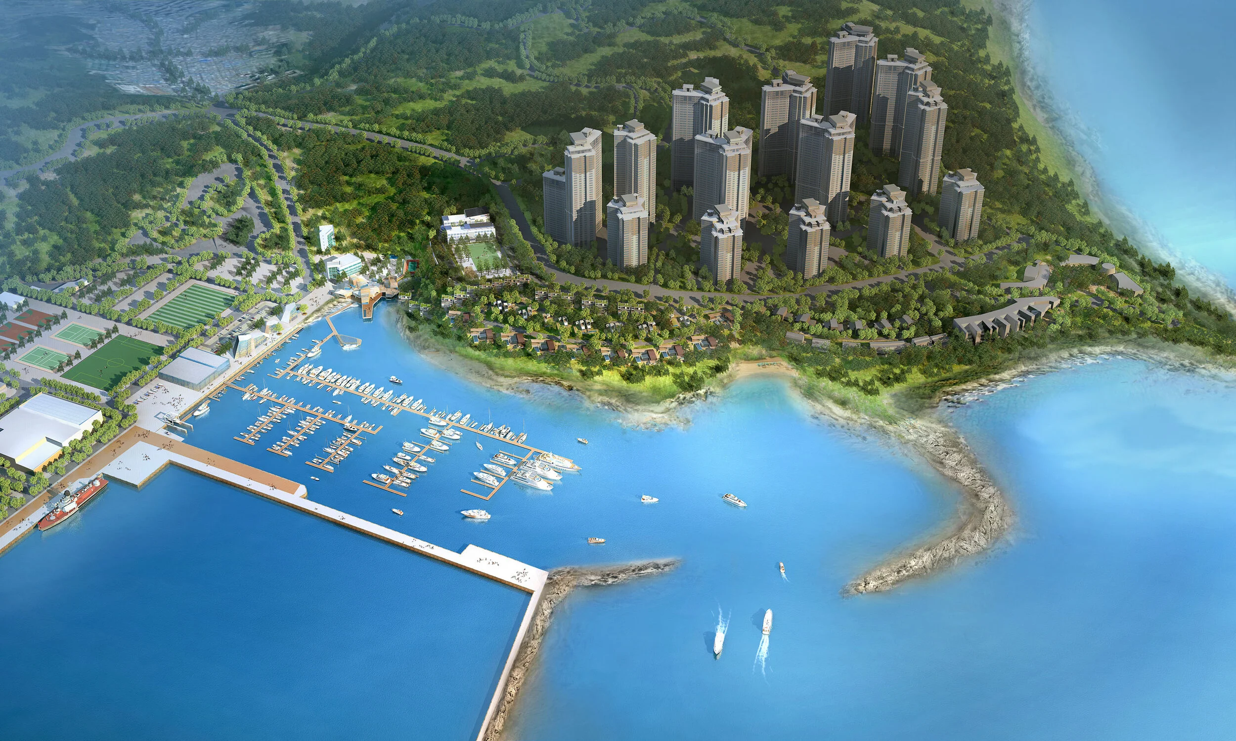 NDA Group | Busan Yongho Seaside Marina Resort - EN