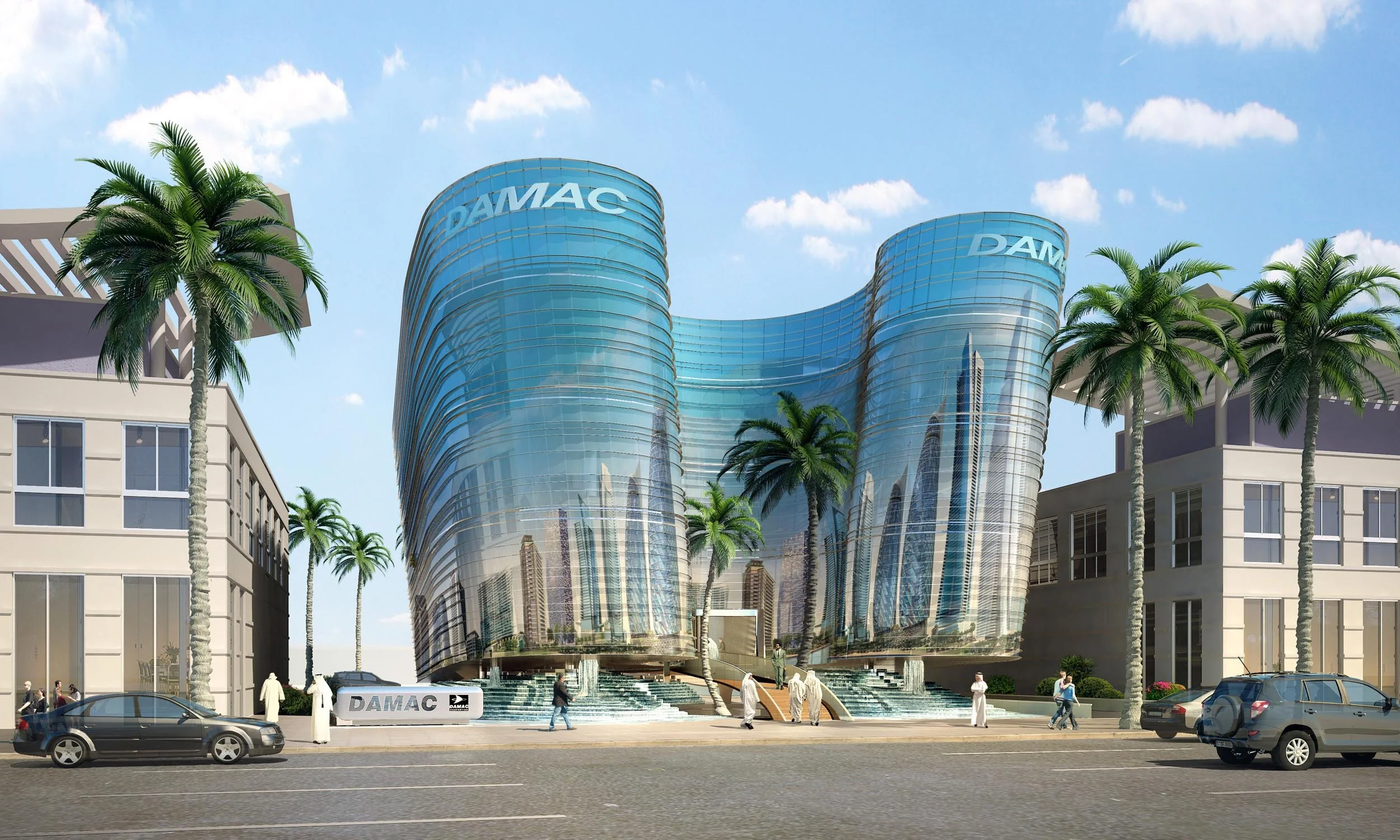 NDA Group | Dubai Damac Sales Center Gallery