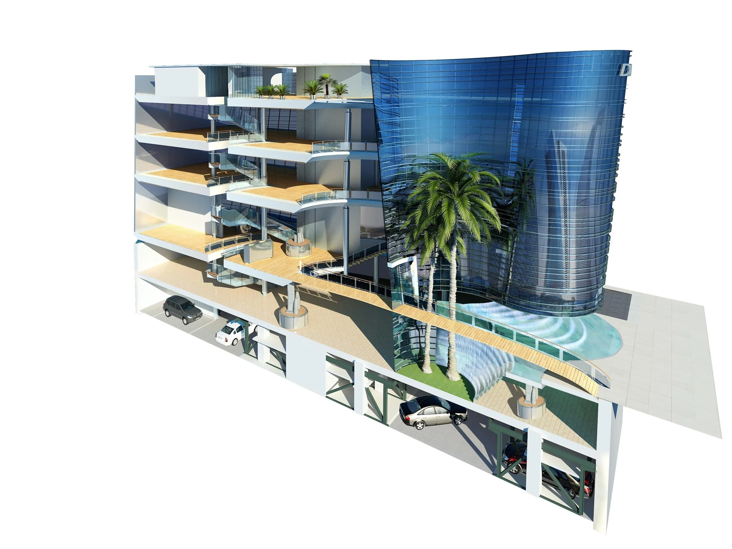 NDA Group | Dubai Damac Sales Center Gallery