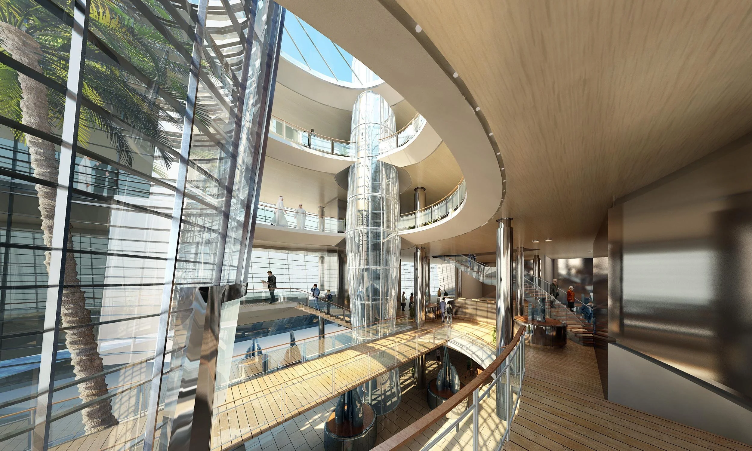 NDA Group | Dubai Damac Sales Center Gallery