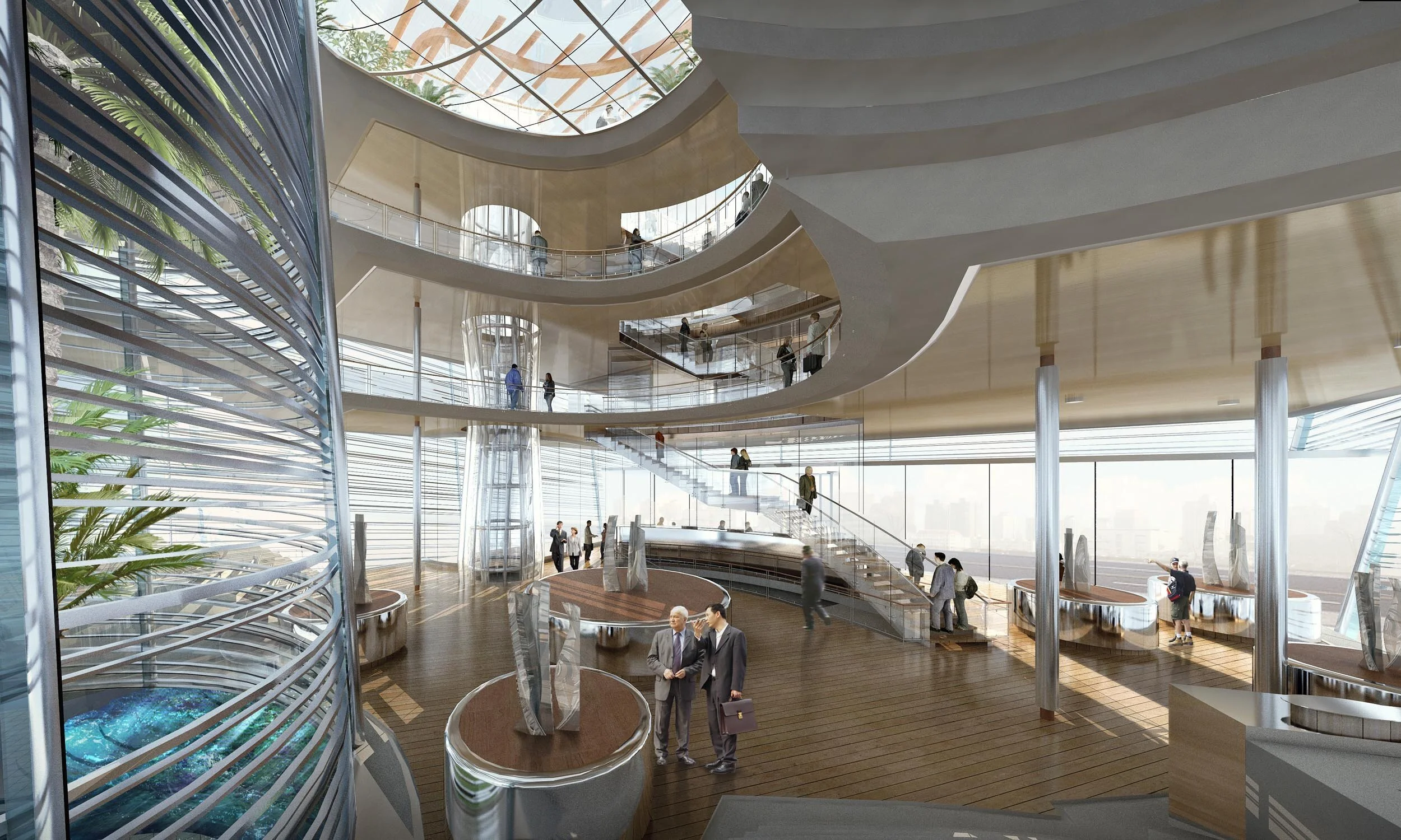 NDA Group | Dubai Damac Sales Center Gallery