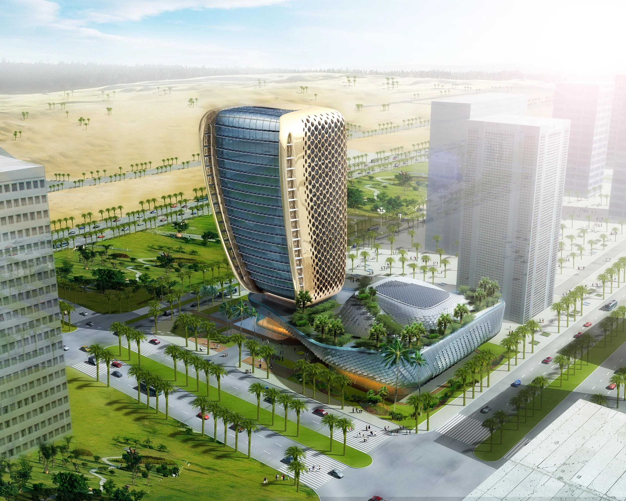 NDA Group | Doha Kahramaa Tower - CN