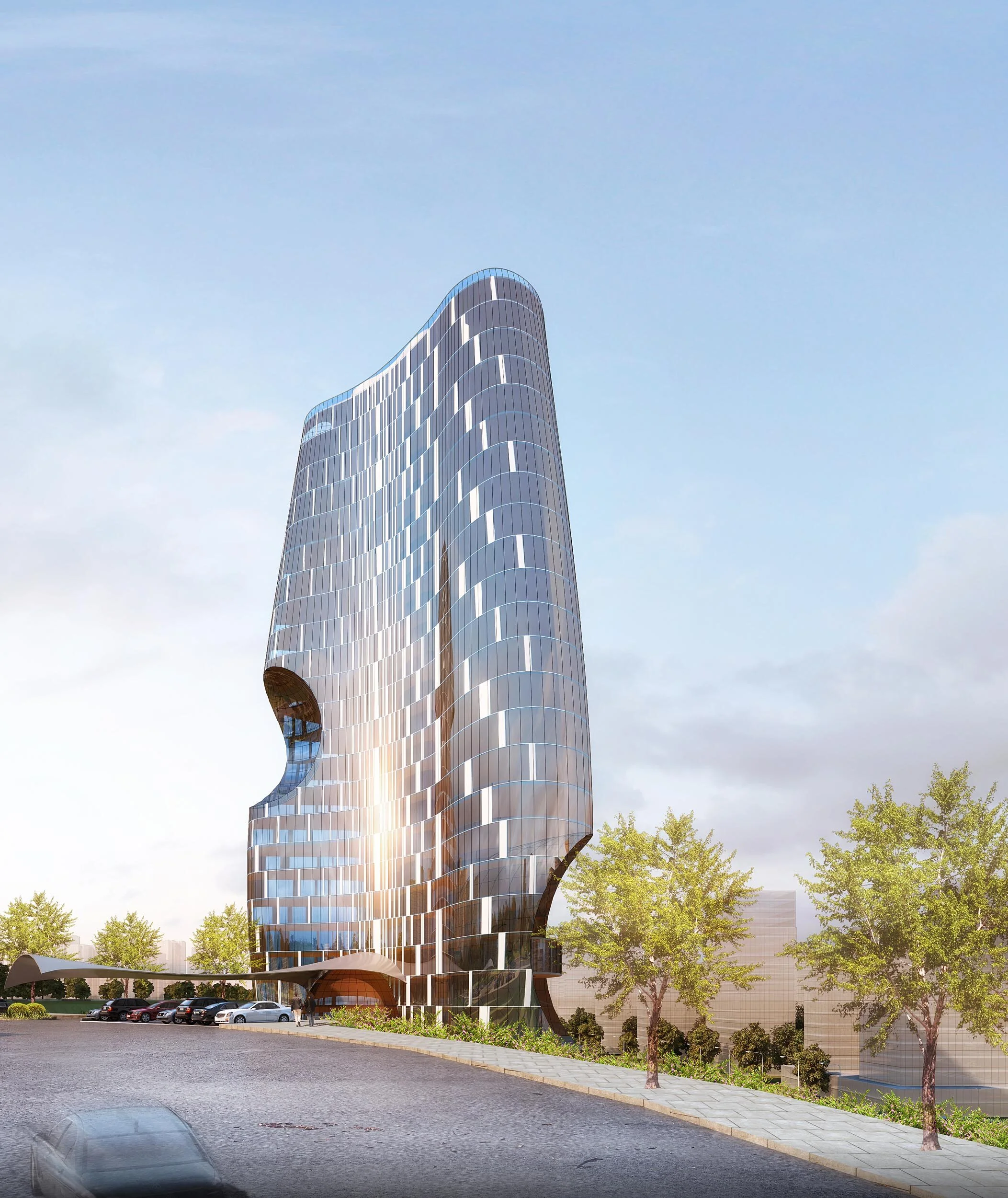 NDA Group | Dalian East Port HQ Tower Gallery