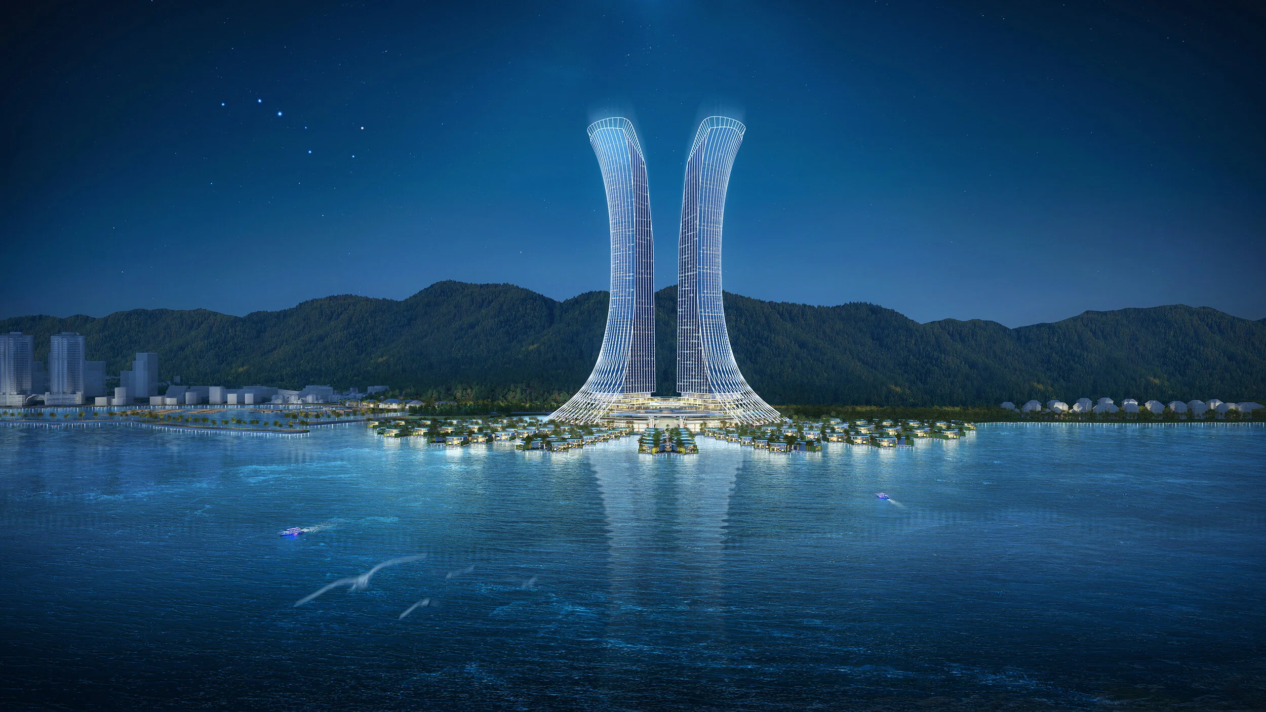 NDA Group | Khu nghỉ dưỡng Nha Trang Peacock Marina Towers & Overwater Villa - VN