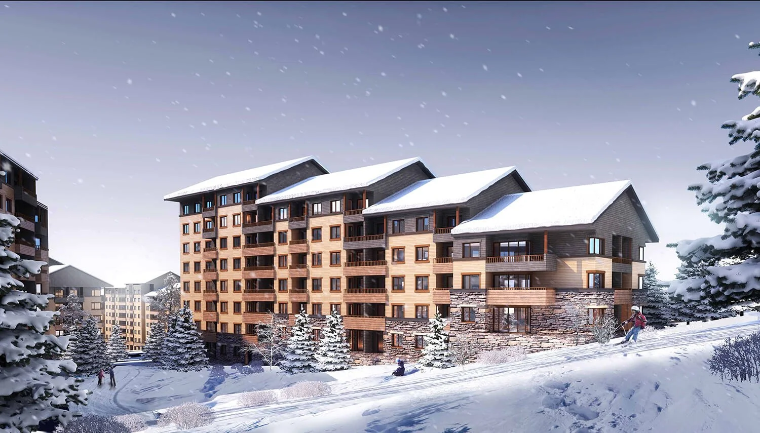 NDA Group | Jilin Vanke Songhua Lake Ski Resort - EN
