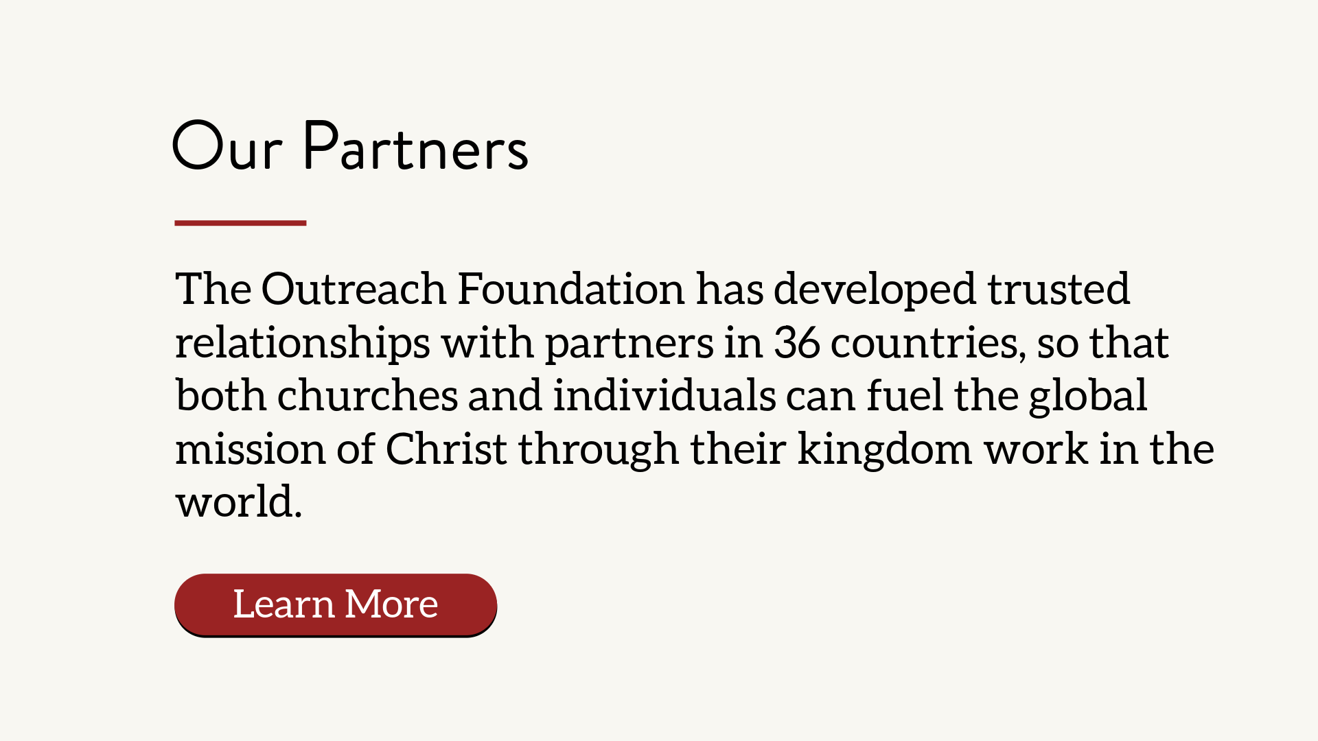 The Outreach Foundation