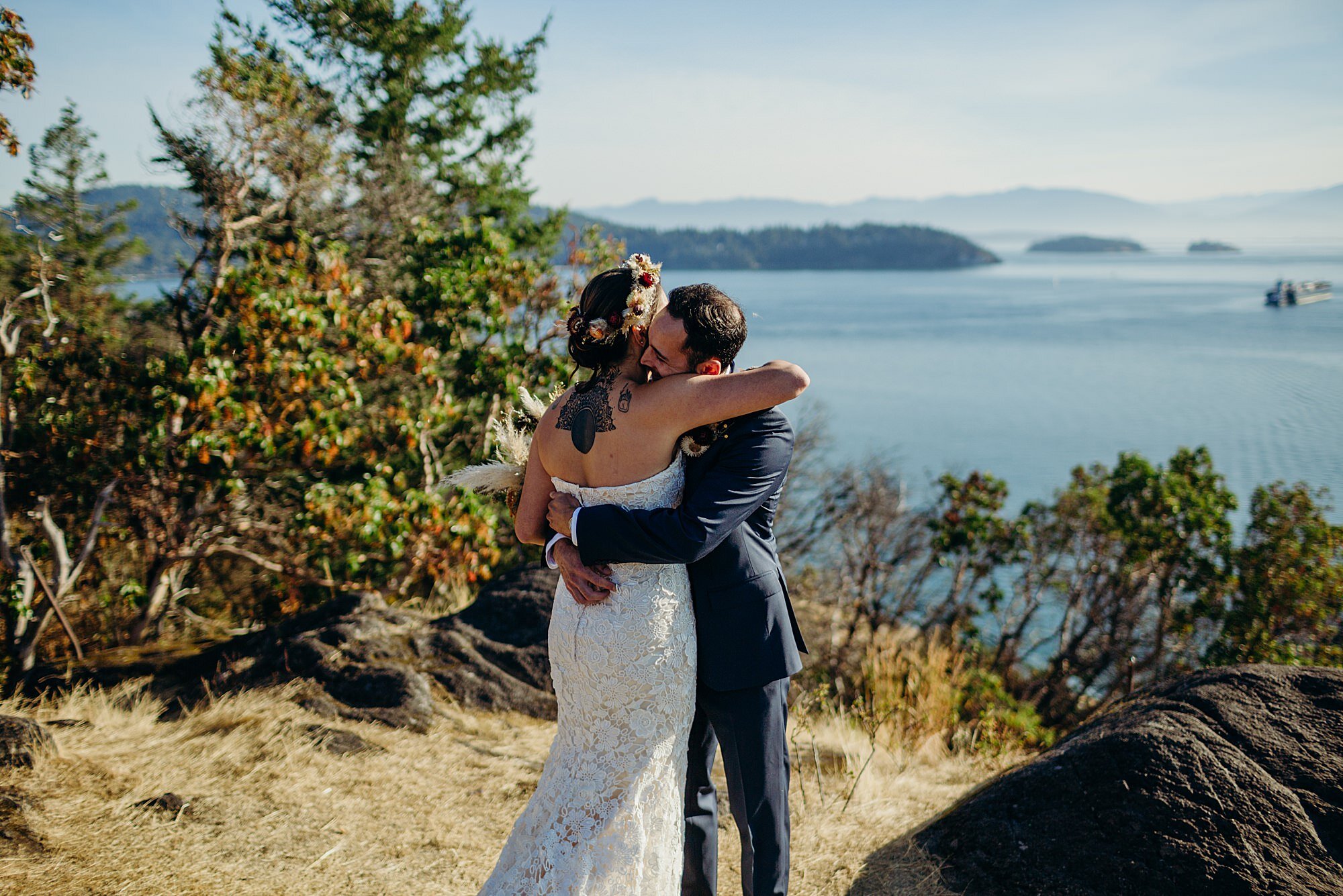 Deception Pass State Park Elopement at West Beach Amphitheater — Van ...