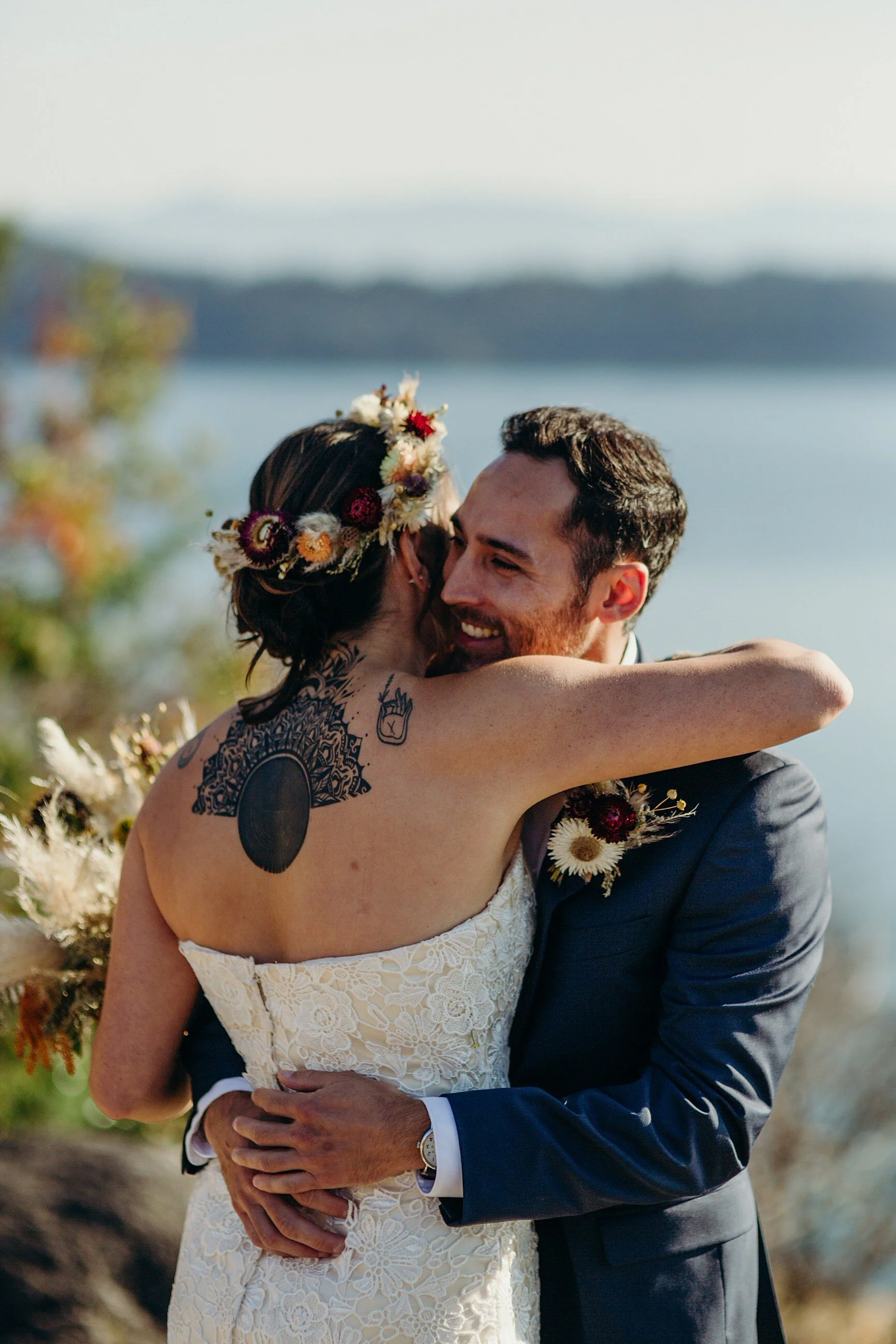 Deception Pass State Park Elopement at West Beach Amphitheater — Van ...