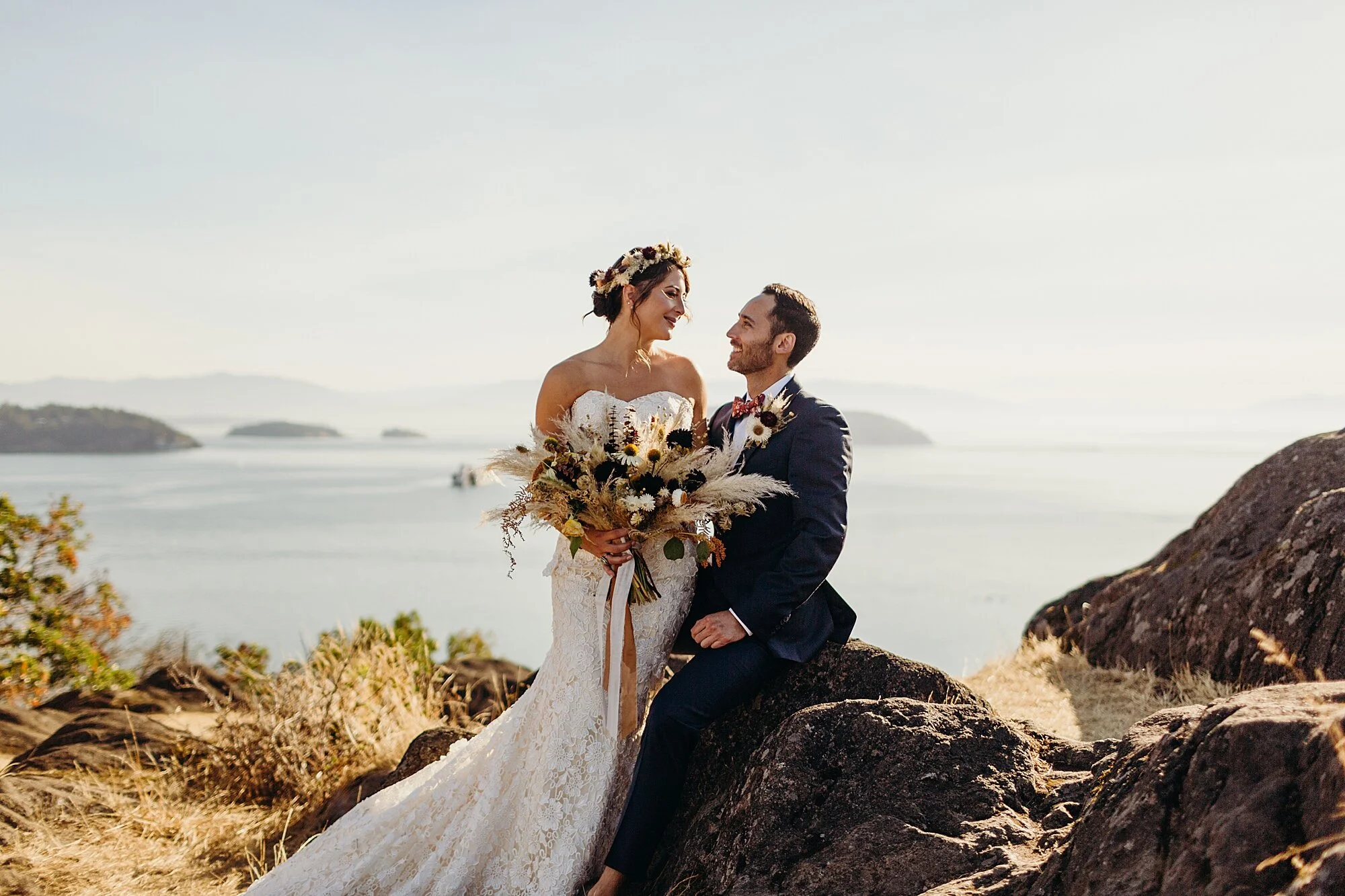Deception Pass State Park Elopement at West Beach Amphitheater — Van ...