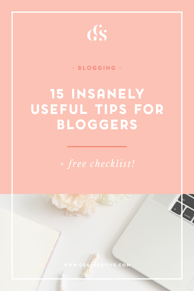 My top 15 insanely useful tips for bloggers — CityGirlSearching