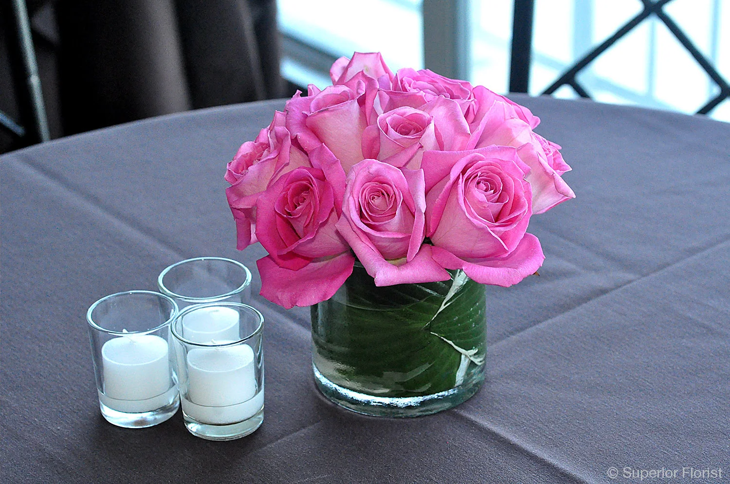 Flower Vase On Table