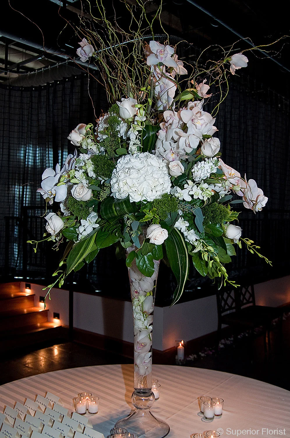 Superior Florist – Event Florals — Escort Tables